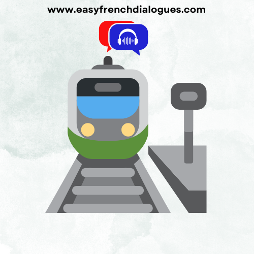 Dialogue FLE à la gare - Easy French Dialogues – Learn French
